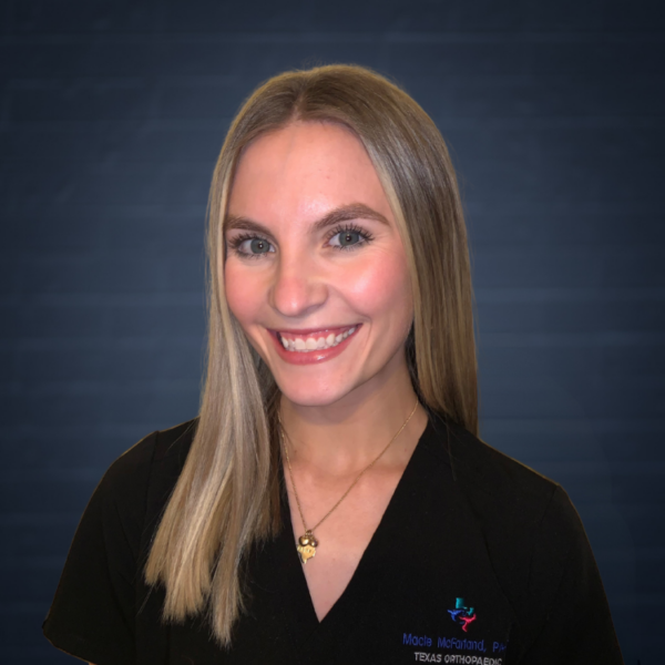Macie McFarland, PA-C | Texas Ortho Associates